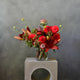 Ruby Red Vase Arrangement – BOTANY